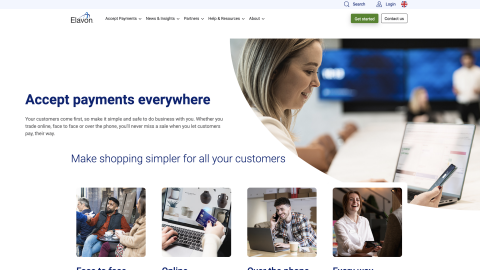 Accept payments everywhere - Elavon UK