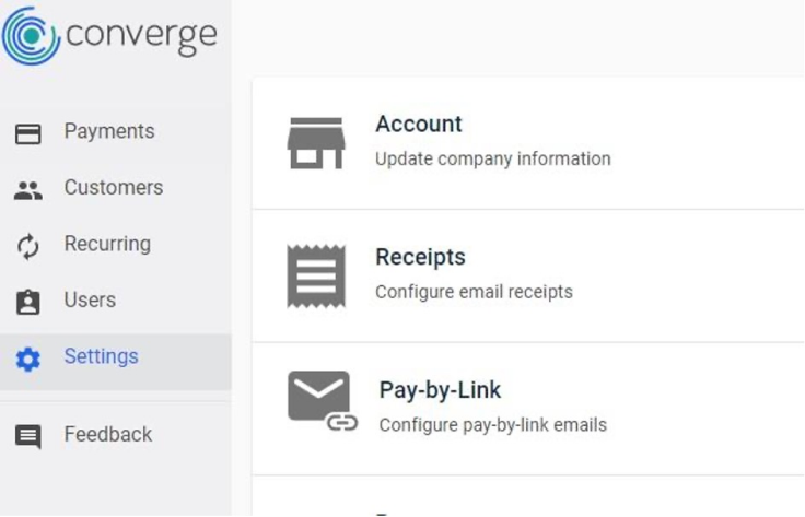Converge Back Office