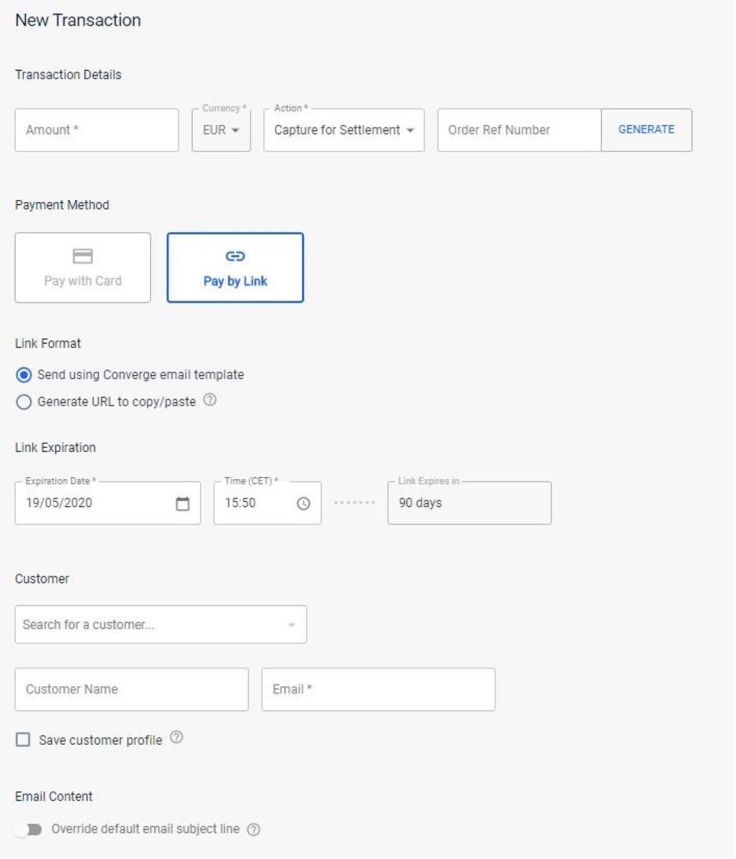 Converge Back Office